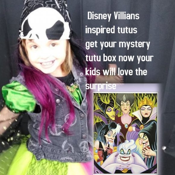 diamondjadescloset | Bottoms | Disney Villians Inspired Tutus Mystery ...